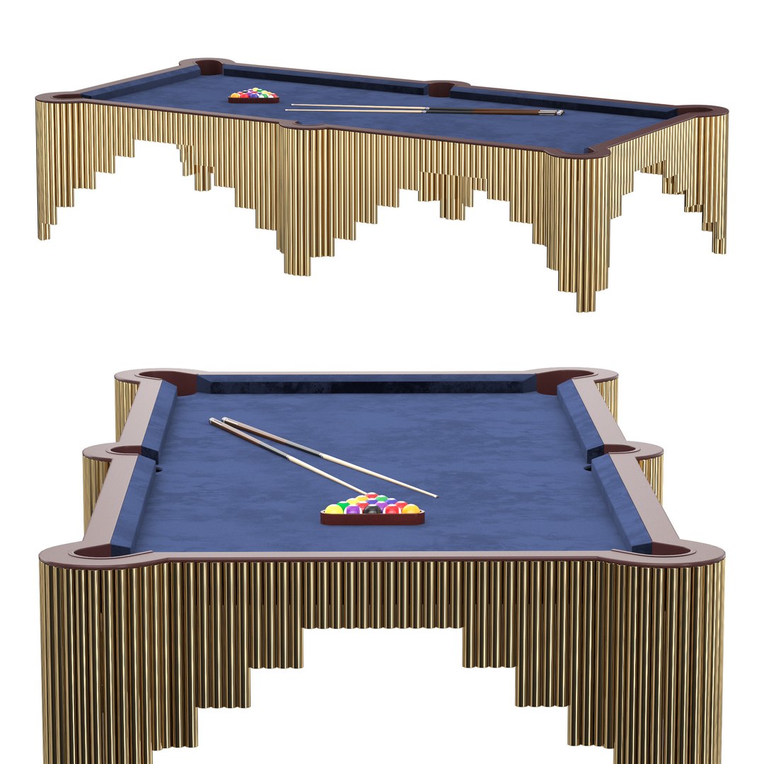 3D Model POOL TABLE CAPSULE - TurboSquid 2270107