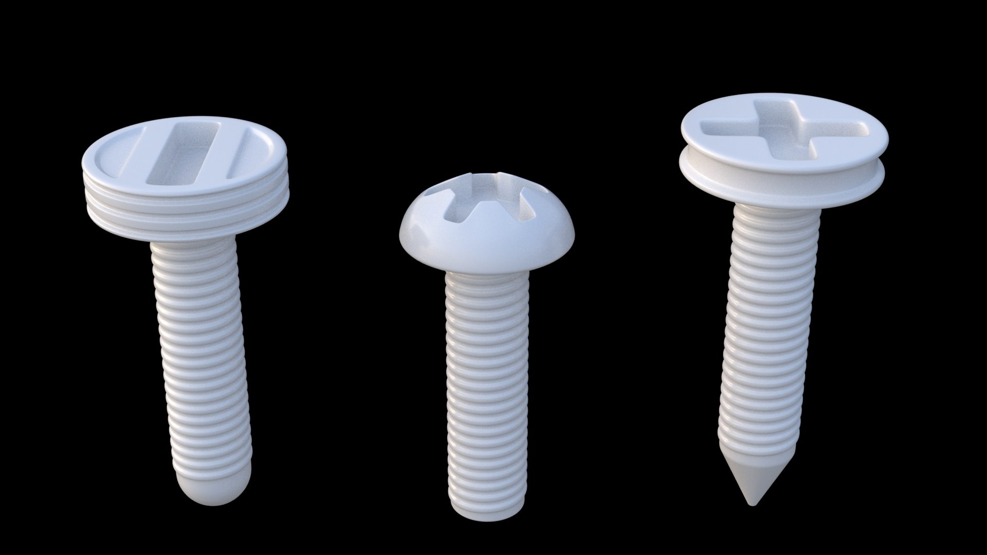 3D Model Screw - TurboSquid 1415878