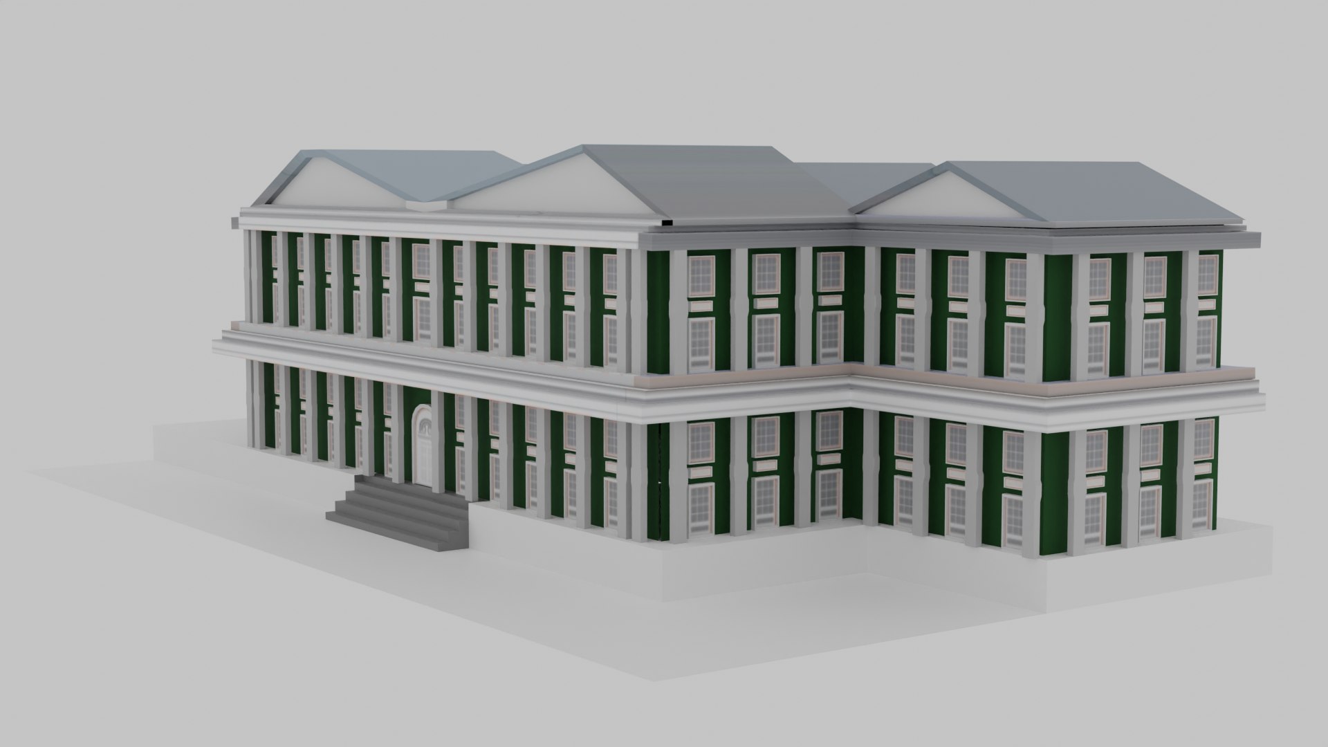 3D School Model - TurboSquid 2132177