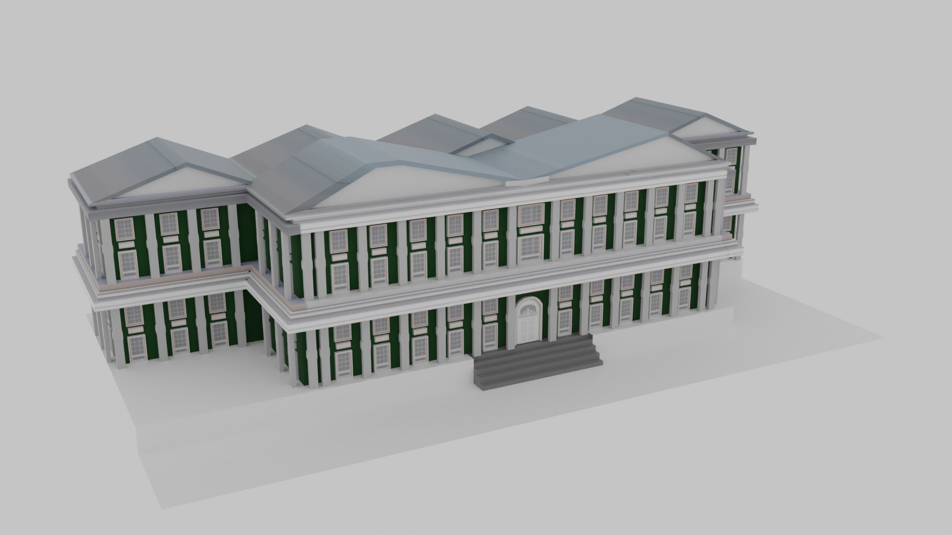 3D School Model - TurboSquid 2132177