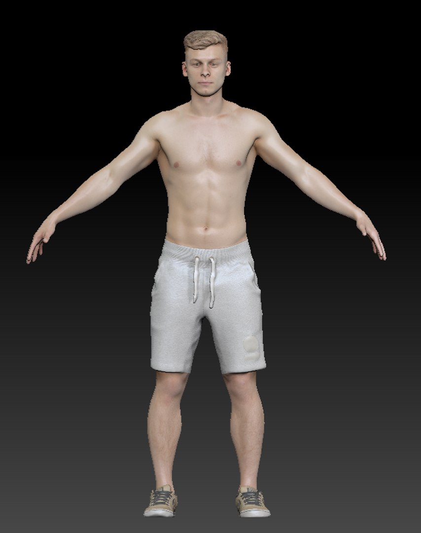 Human Man Ready 3D Model - TurboSquid 1582032