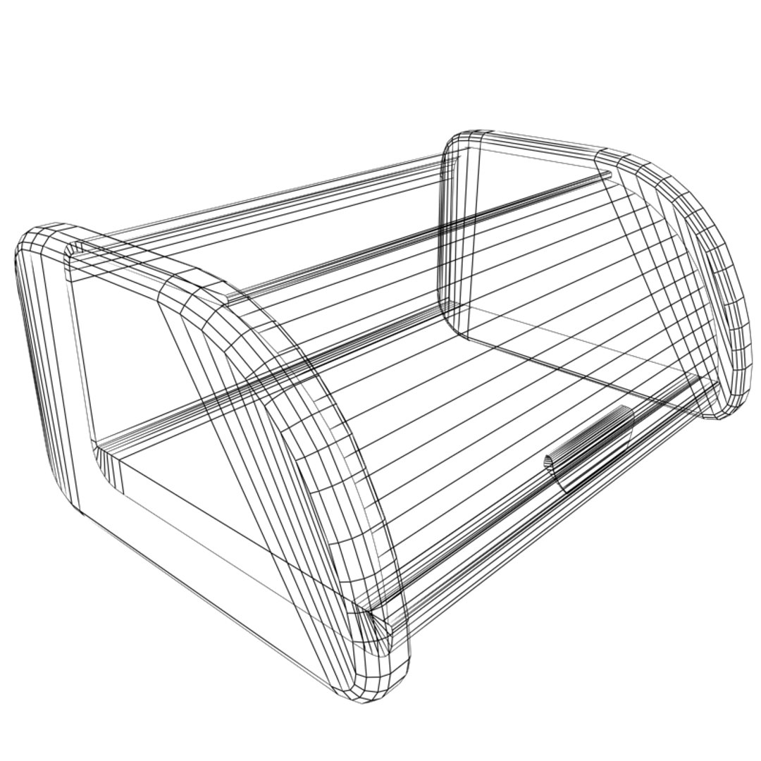 bread box 3d model