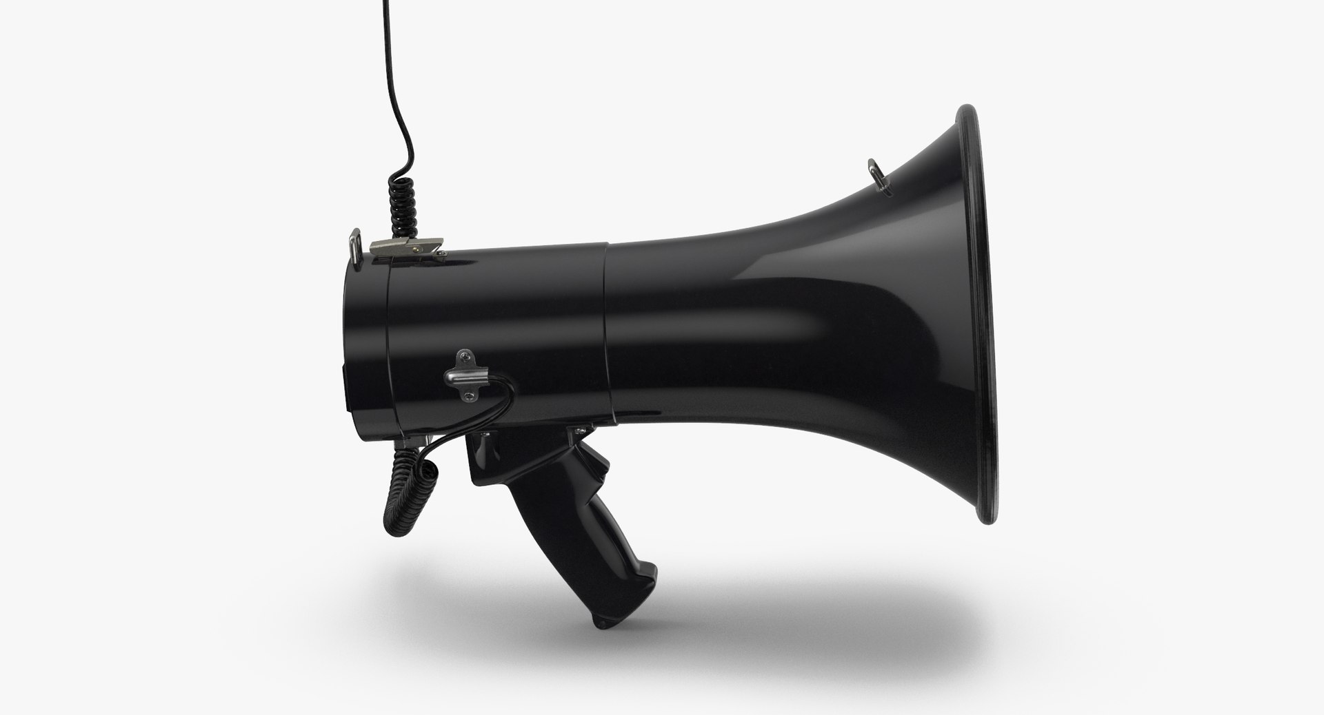 Police Megaphone 01 3D | 1145430 | TurboSquid