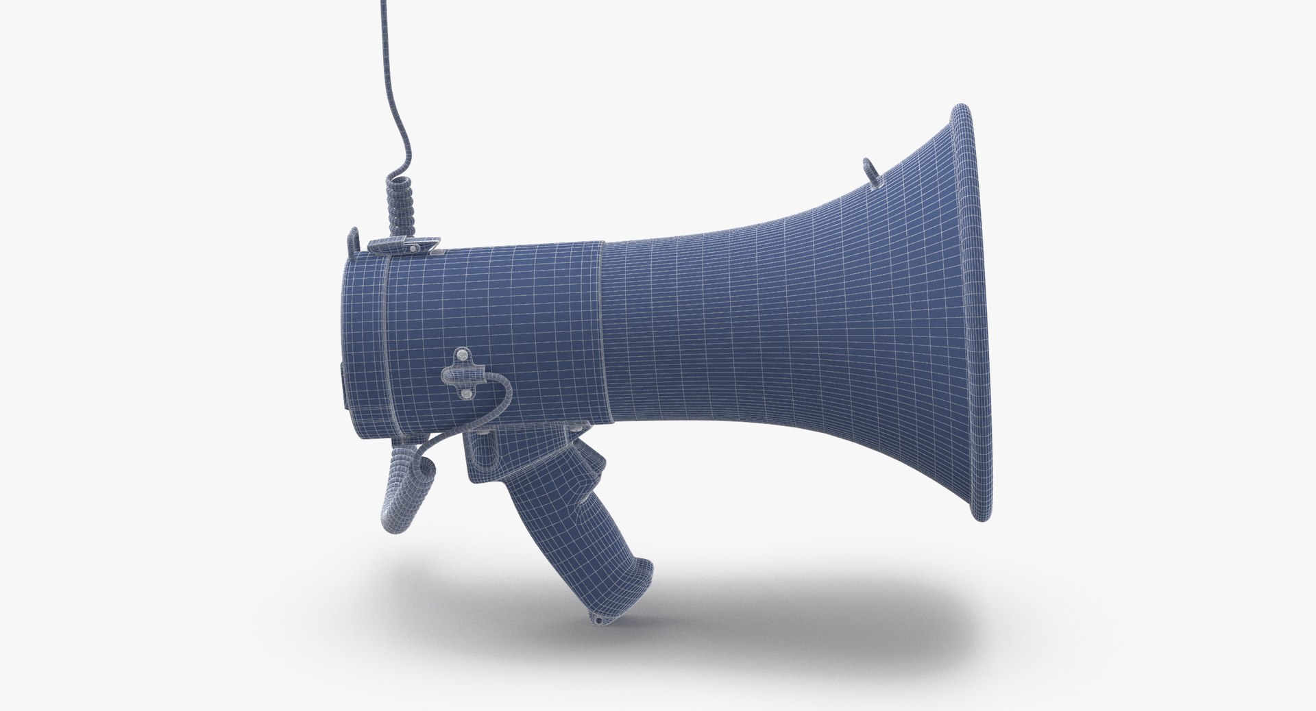 Police Megaphone 01 3D | 1145430 | TurboSquid