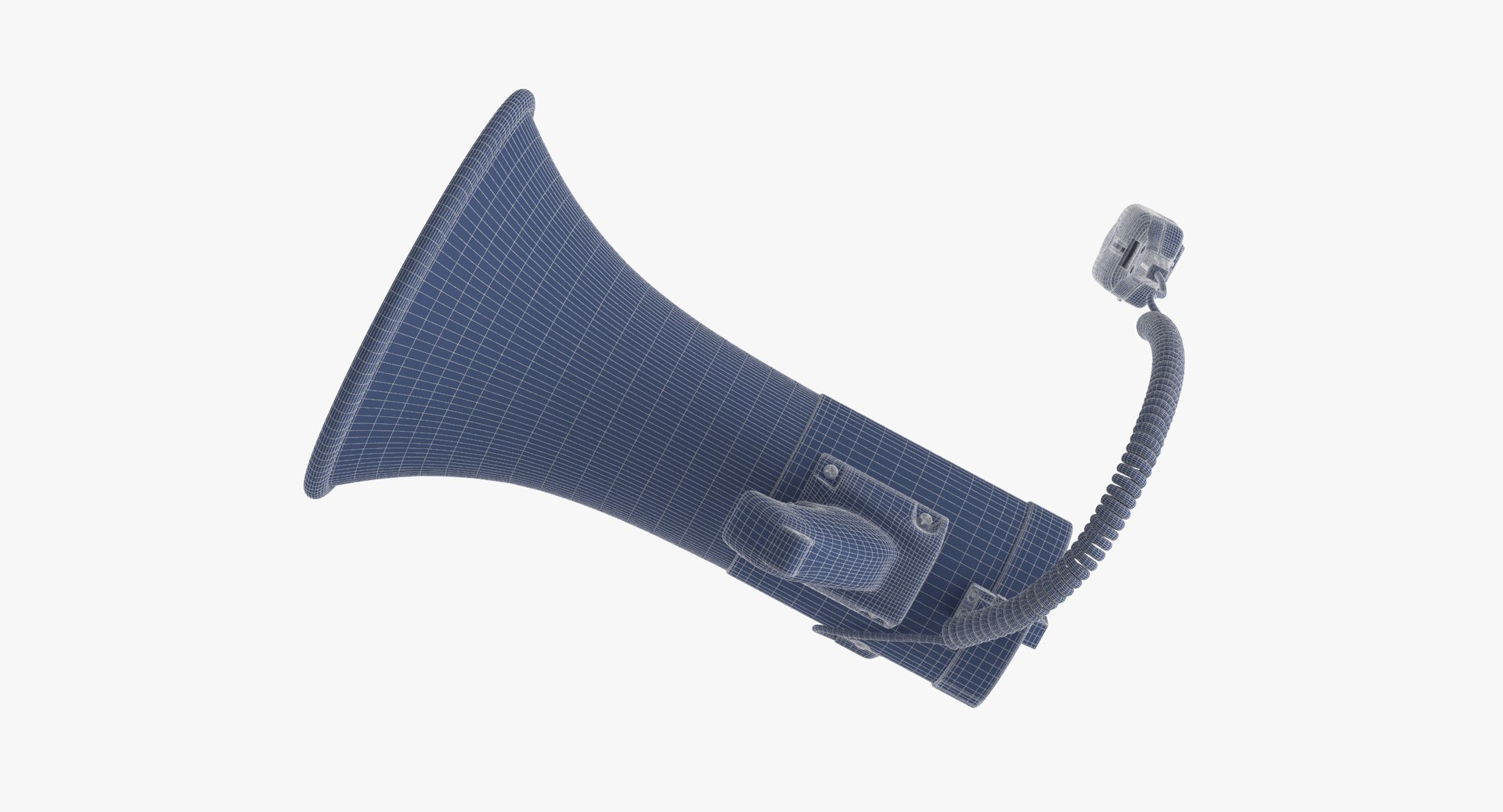 Police Megaphone 01 3D | 1145430 | TurboSquid