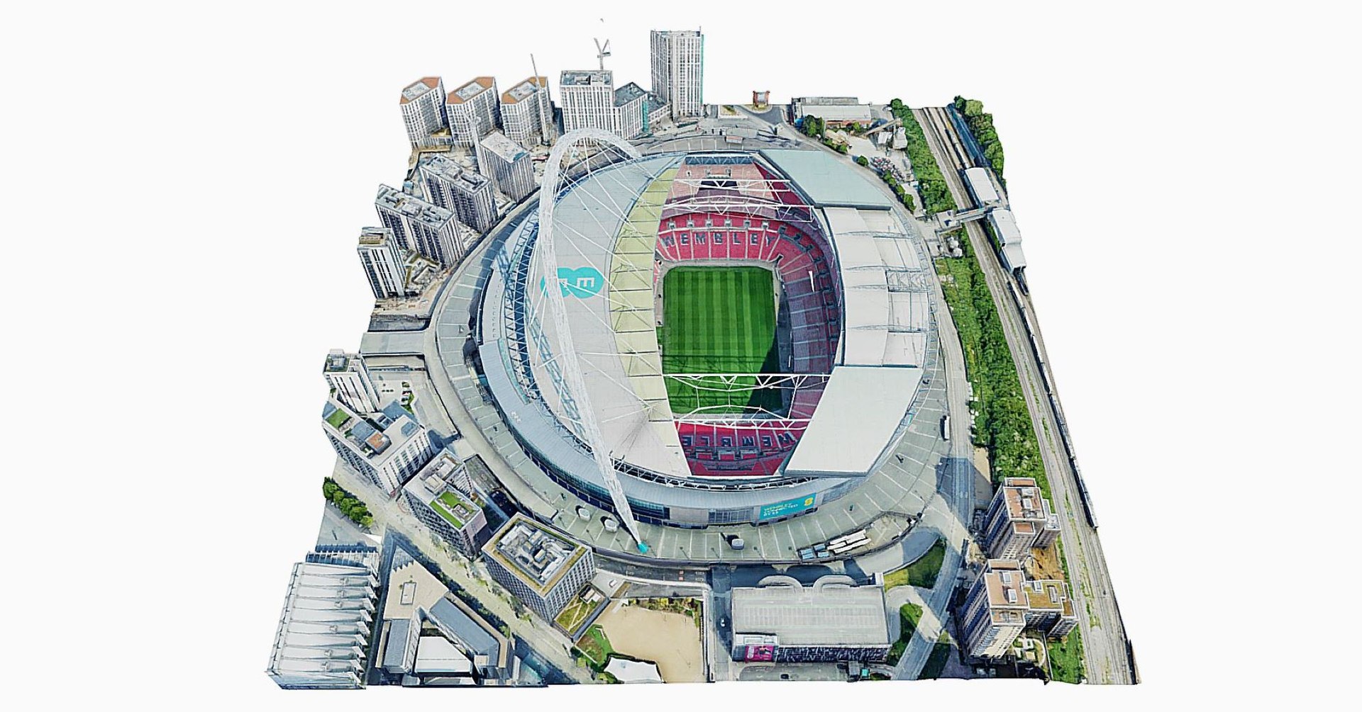 Wembley Stadium 3D Model - TurboSquid 1780636