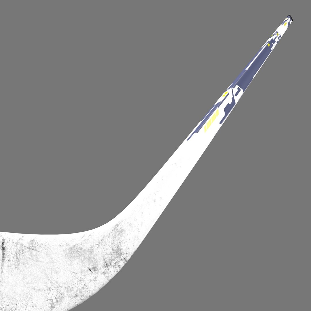 3D Professional Hockey Stick Model - TurboSquid 1245317