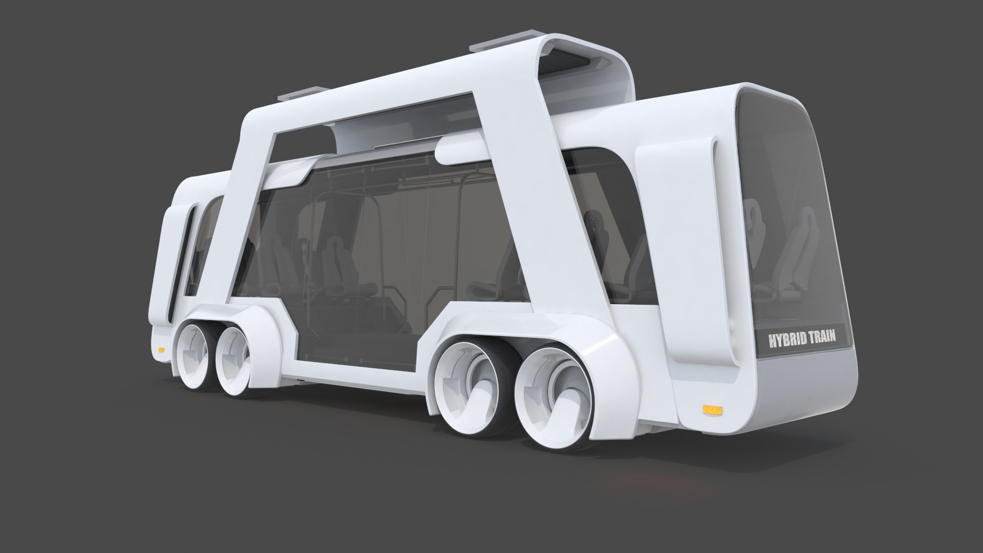Sci-fi Futuristic Future Bus 3D - TurboSquid 1562476
