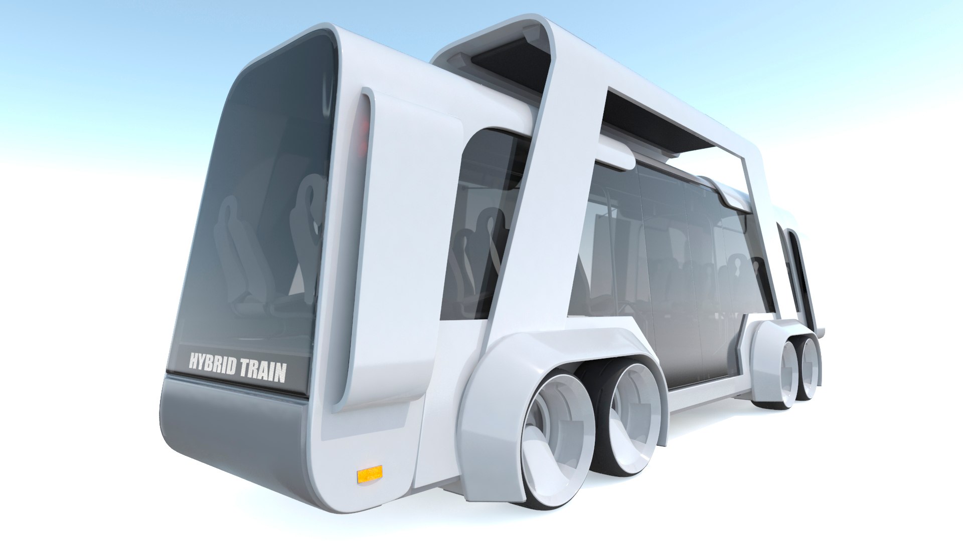 Sci-fi Futuristic Future Bus 3D - TurboSquid 1562476