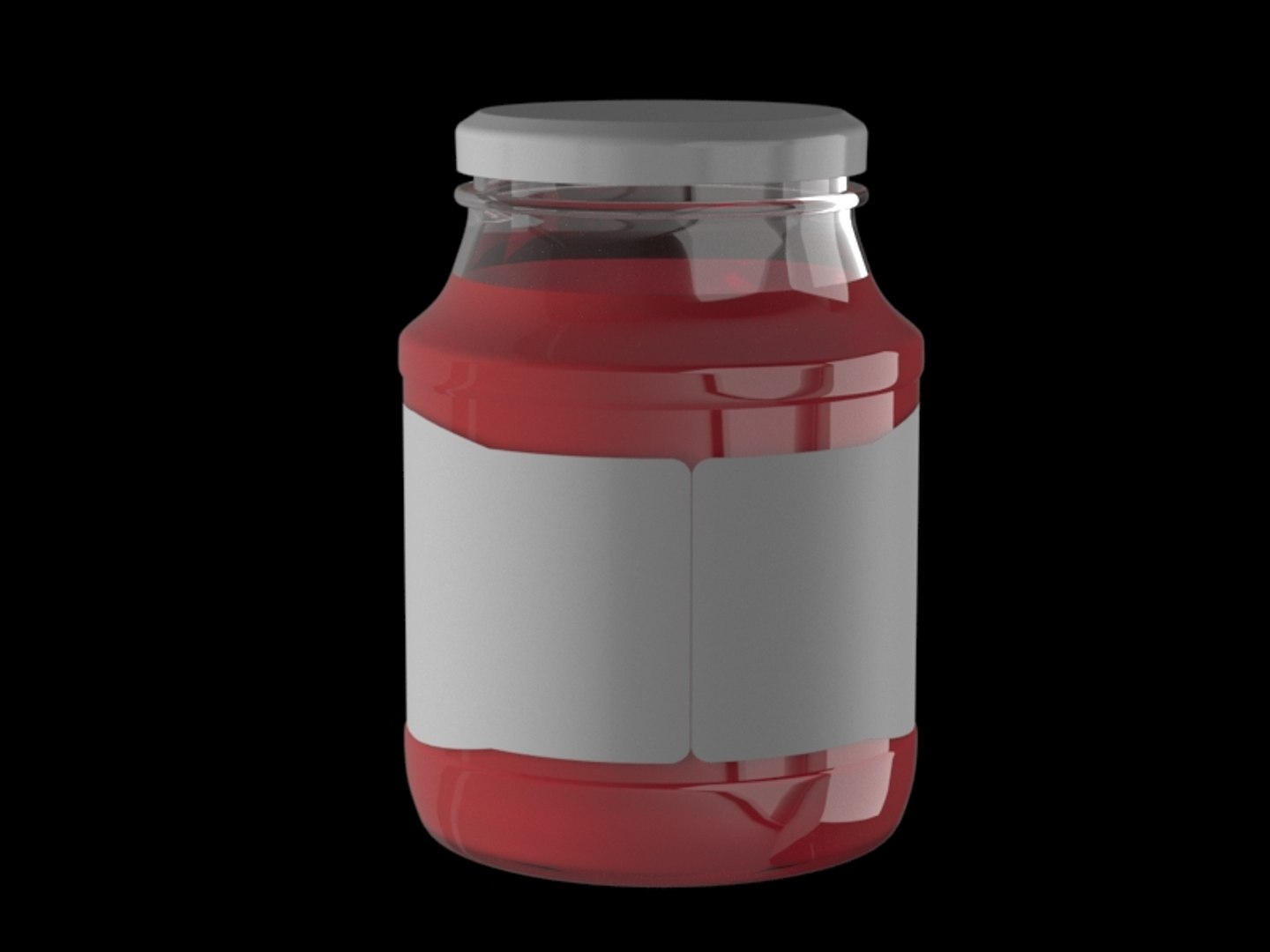 Jam Jar 3D Model - TurboSquid 1544934