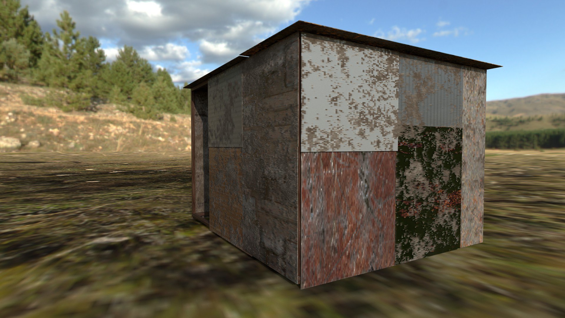 Tin Shack 3D Model - TurboSquid 1749585
