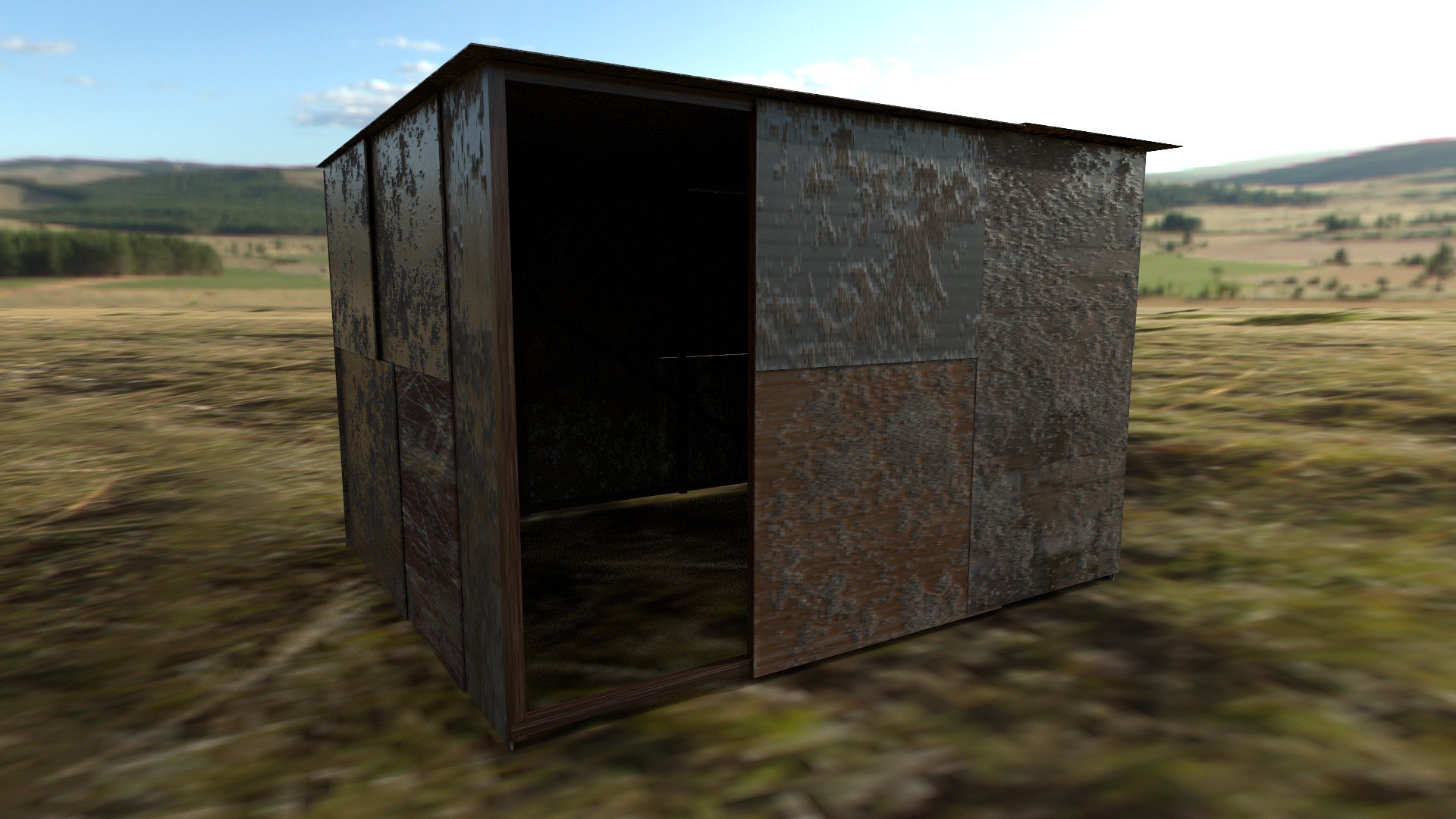 Tin Shack 3D Model - TurboSquid 1749585
