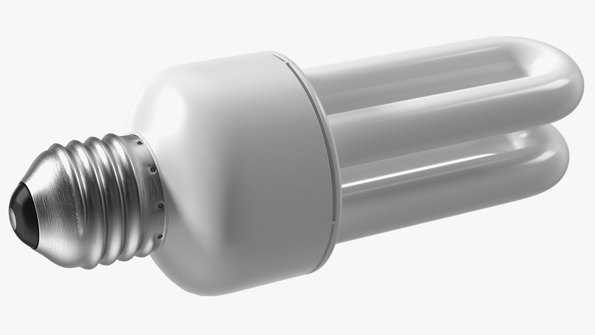 Ubend Compact Fluorescent Light Bulb 3D Model - TurboSquid 2130578