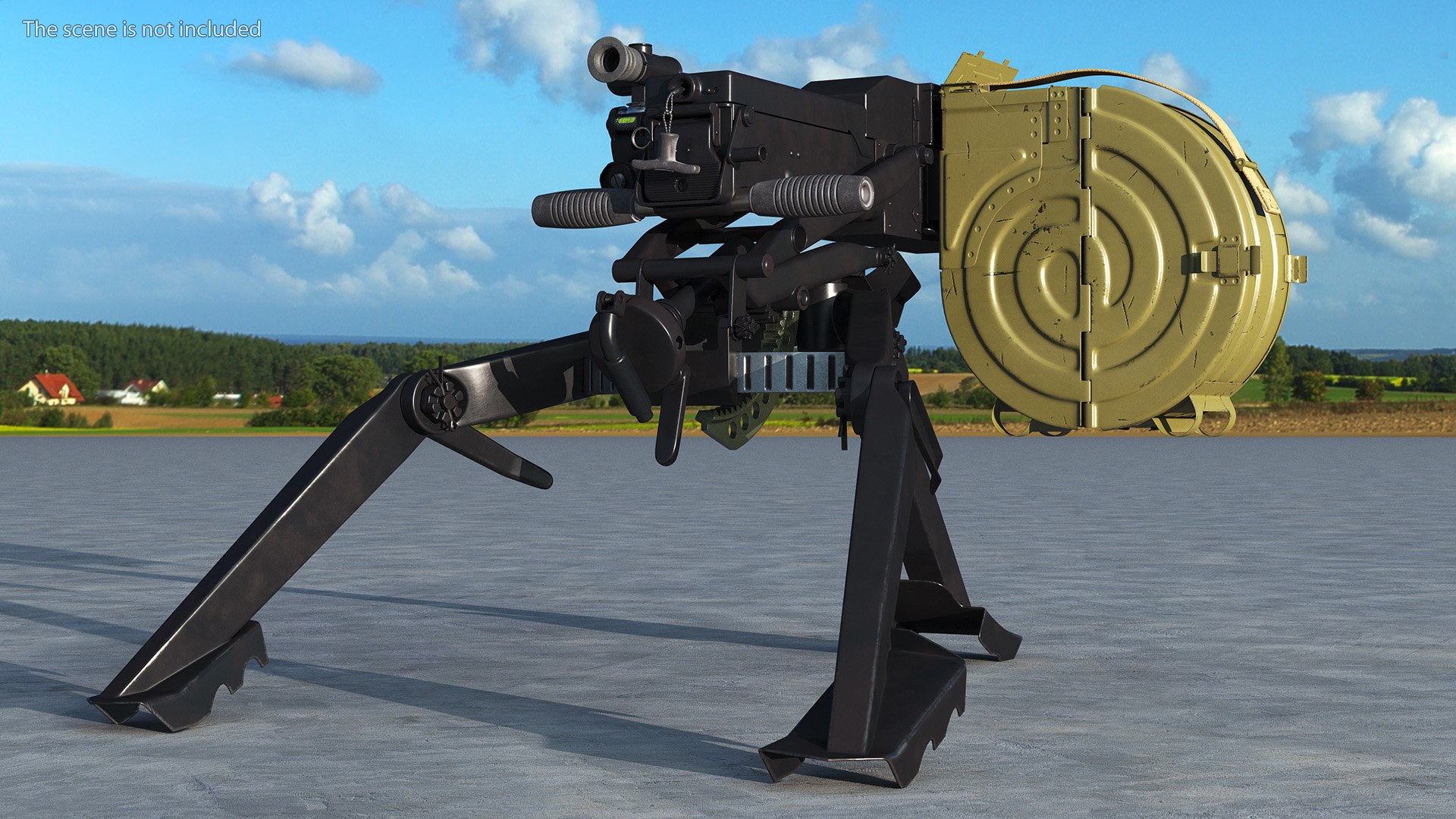 3D AGS-17 Plamya Russian Automatic Grenade Launcher - TurboSquid 2098691