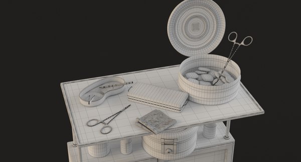 Medical console 3D model - TurboSquid 1277963