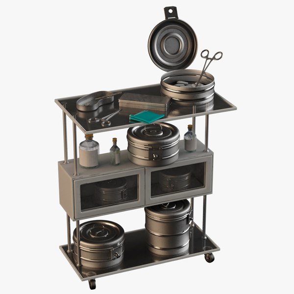 Medical console 3D model - TurboSquid 1277963