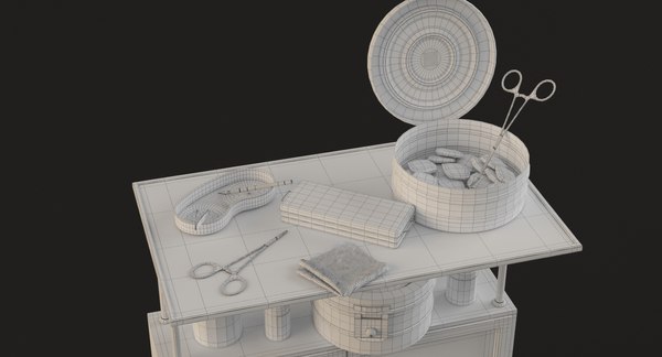 Medical console 3D model - TurboSquid 1277963