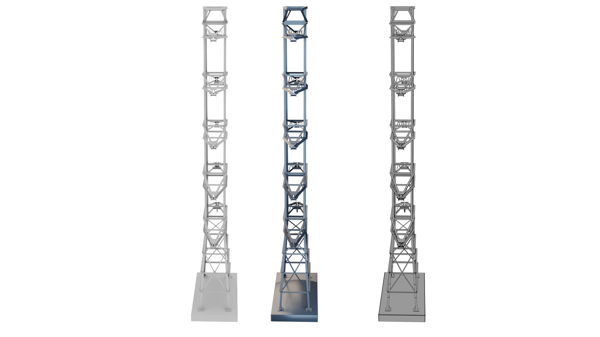 3D Electric Pillar Model - TurboSquid 2155482