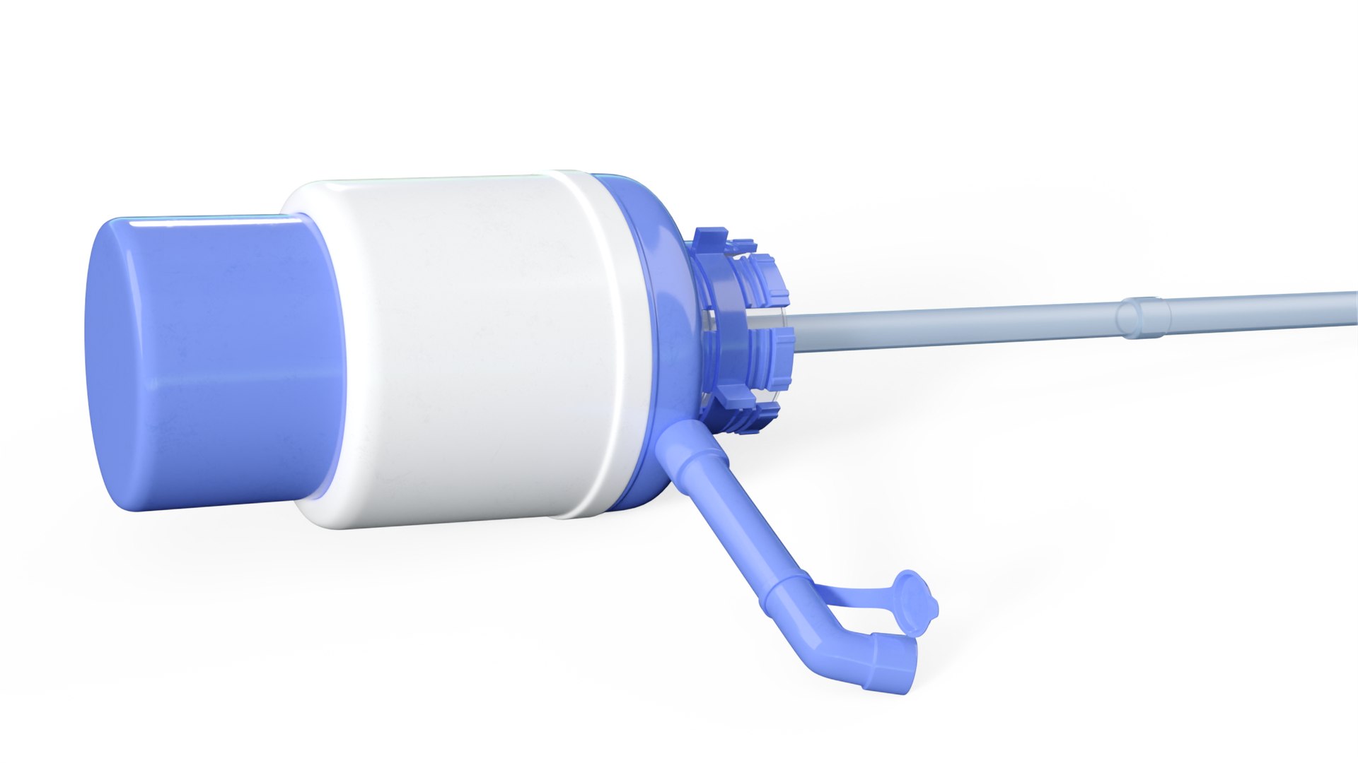 Hand Press Water Dispenser Tap With 20L Bottle 3D - TurboSquid 2155789
