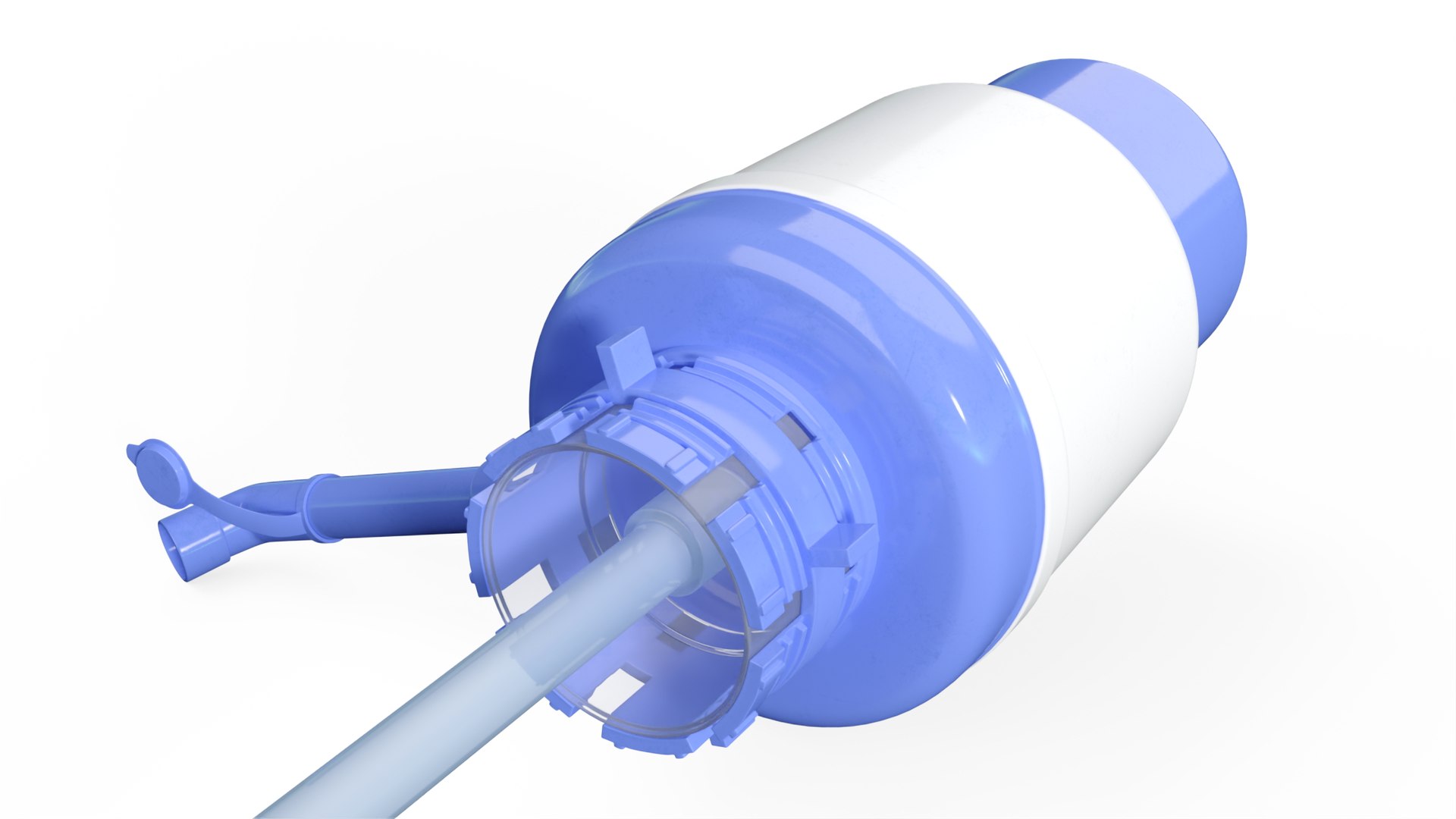 Hand Press Water Dispenser Tap With 20L Bottle 3D - TurboSquid 2155789