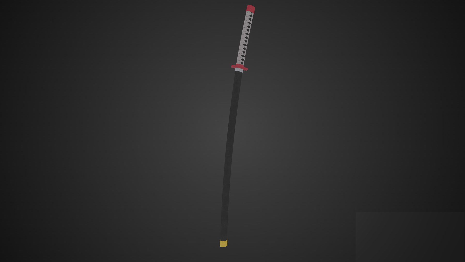3D Game Ready Japanese Sword Katana Model - TurboSquid 2094821