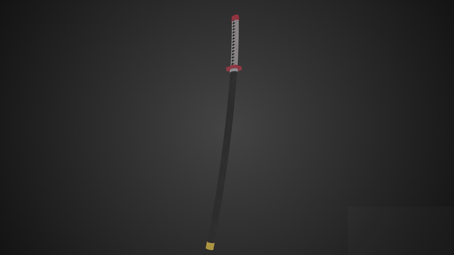 3D Game Ready Japanese Sword Katana Model - TurboSquid 2094821