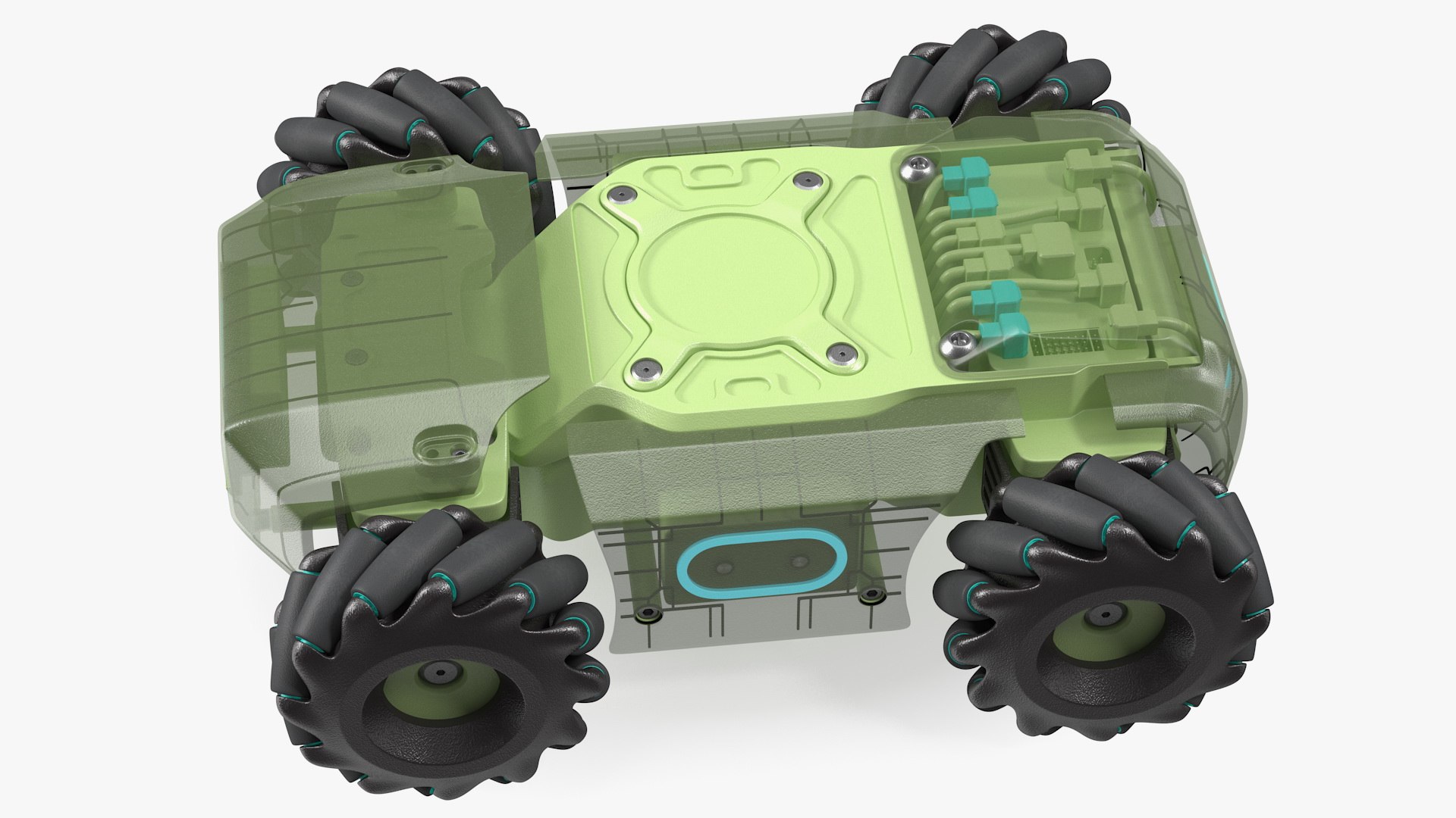 3D Model Mini Tank Drone Base - TurboSquid 1636281