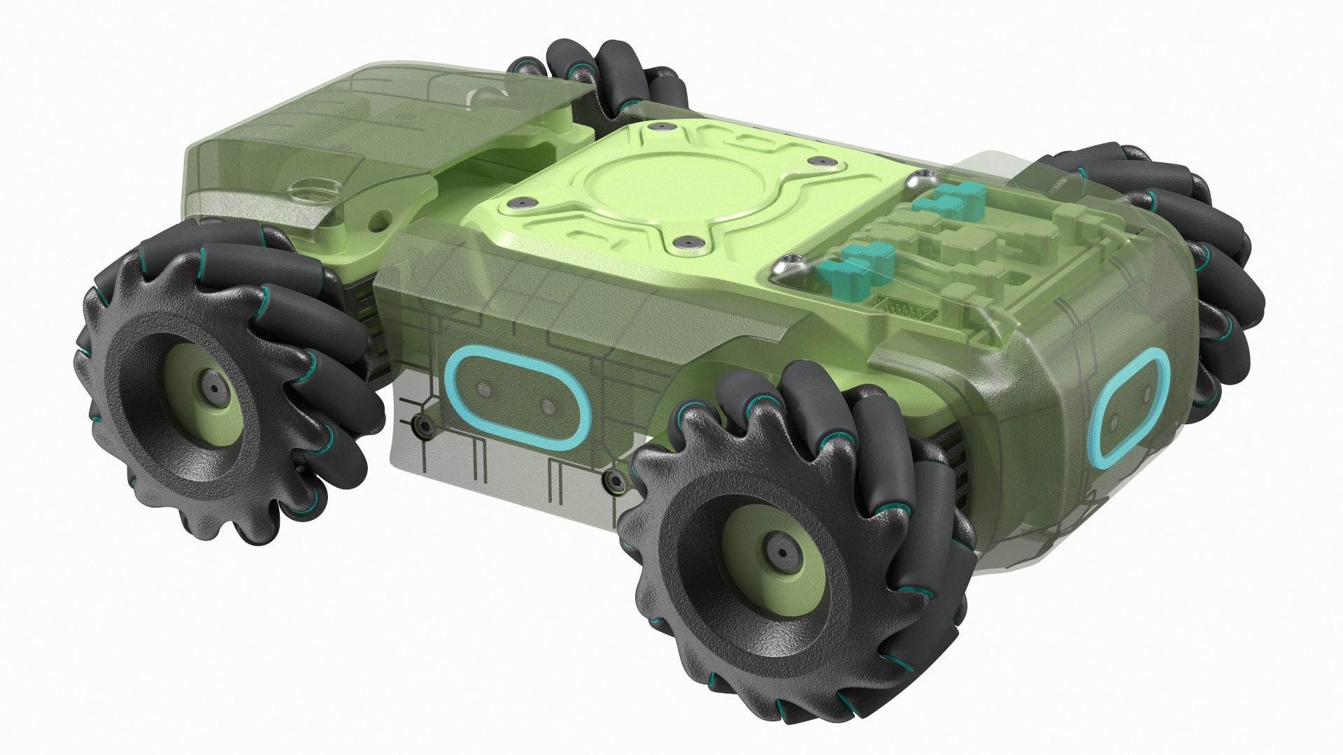 3D Model Mini Tank Drone Base - TurboSquid 1636281