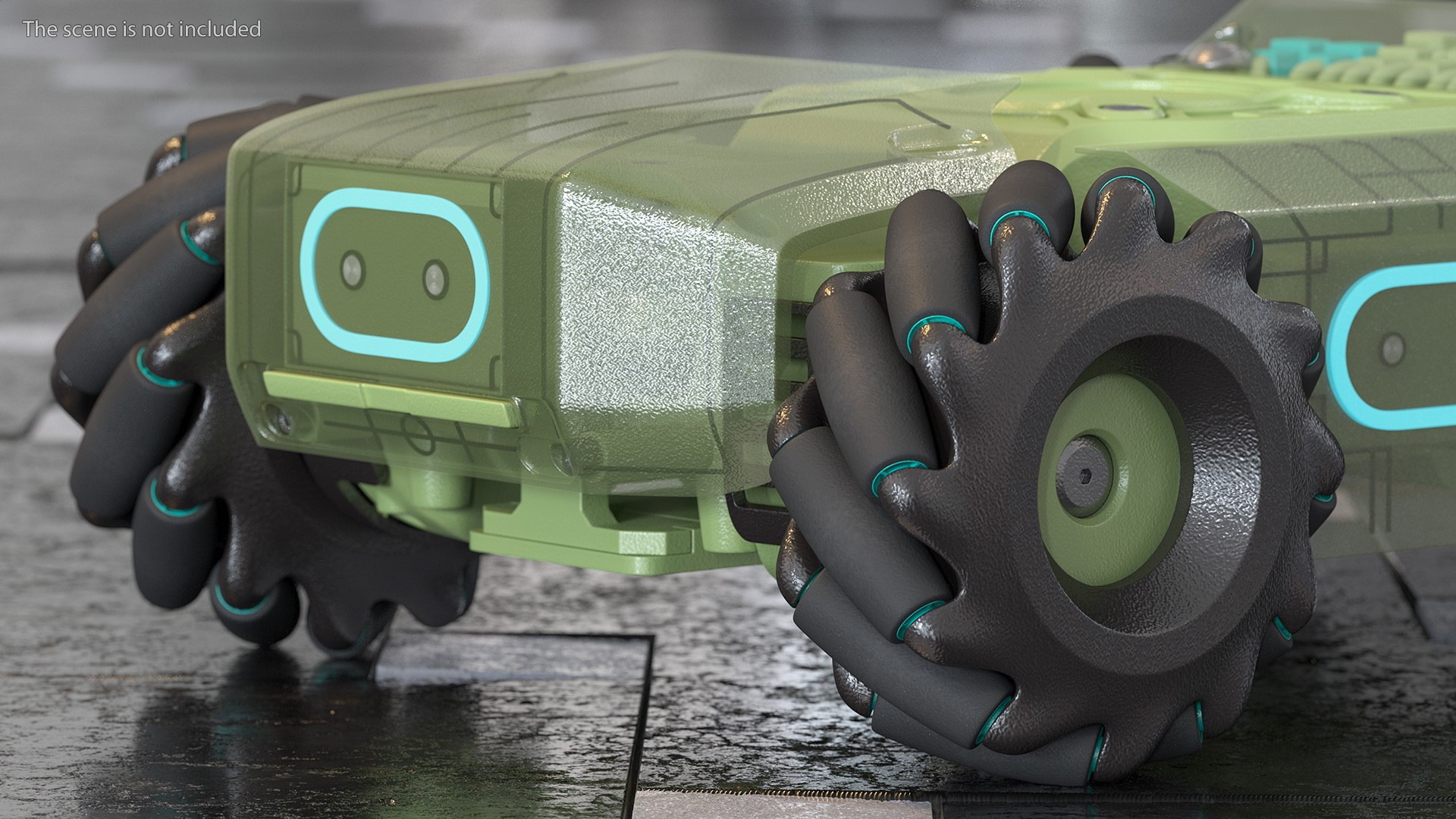 3D Model Mini Tank Drone Base - TurboSquid 1636281