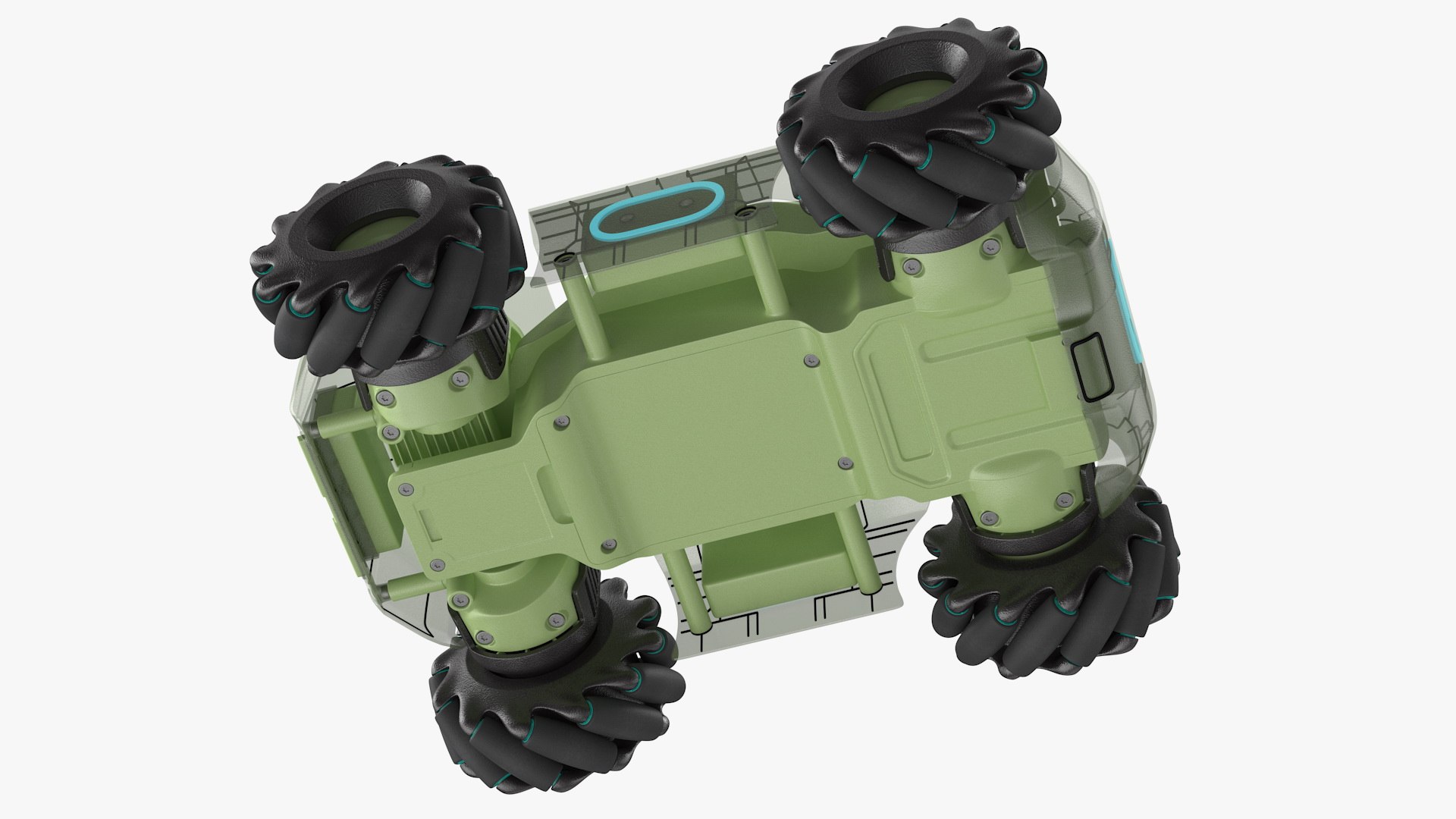 3D Model Mini Tank Drone Base - TurboSquid 1636281