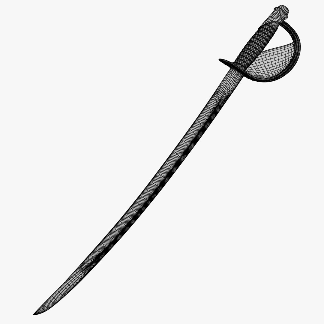 Naval Cutlass 3d Model