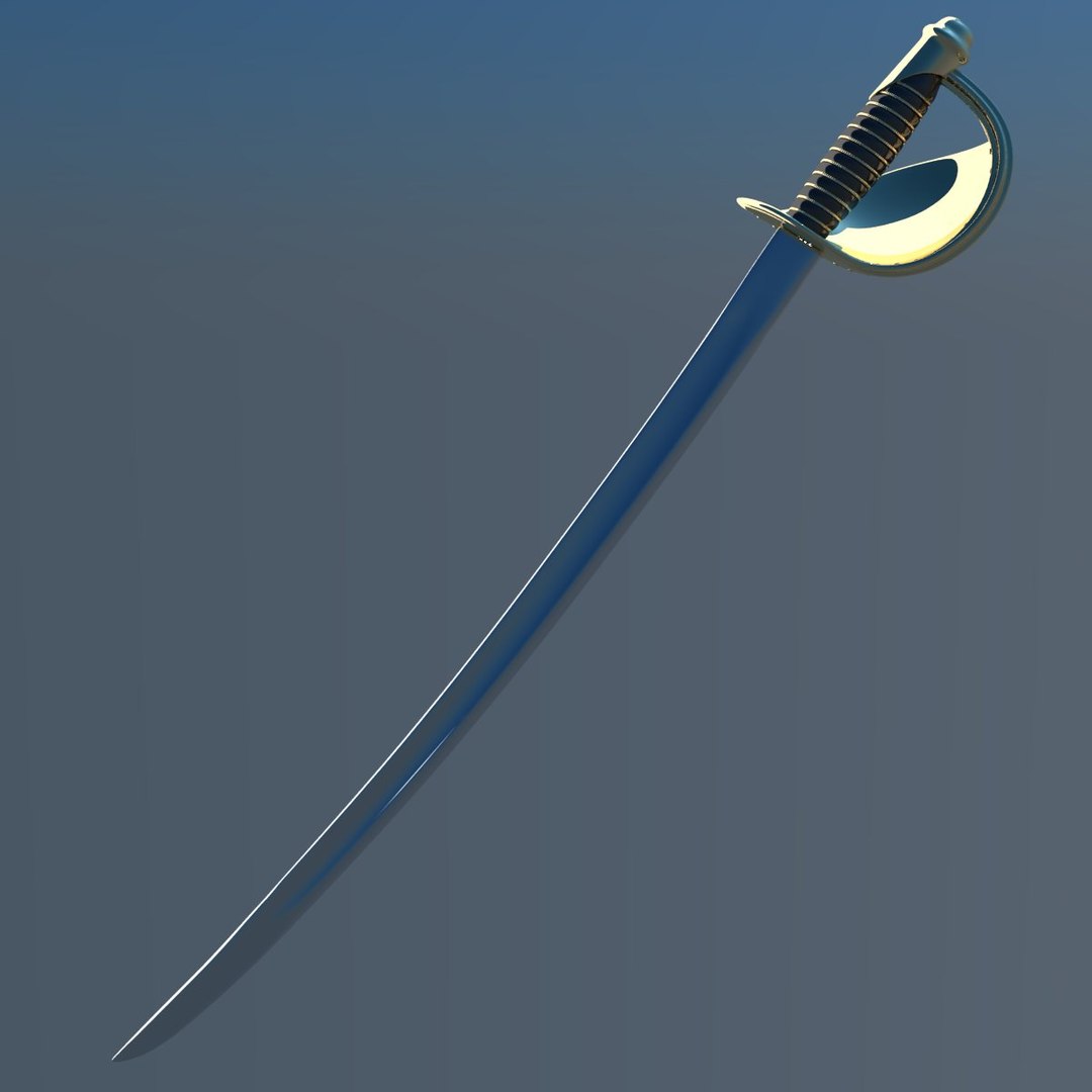 Naval Cutlass 3d Model