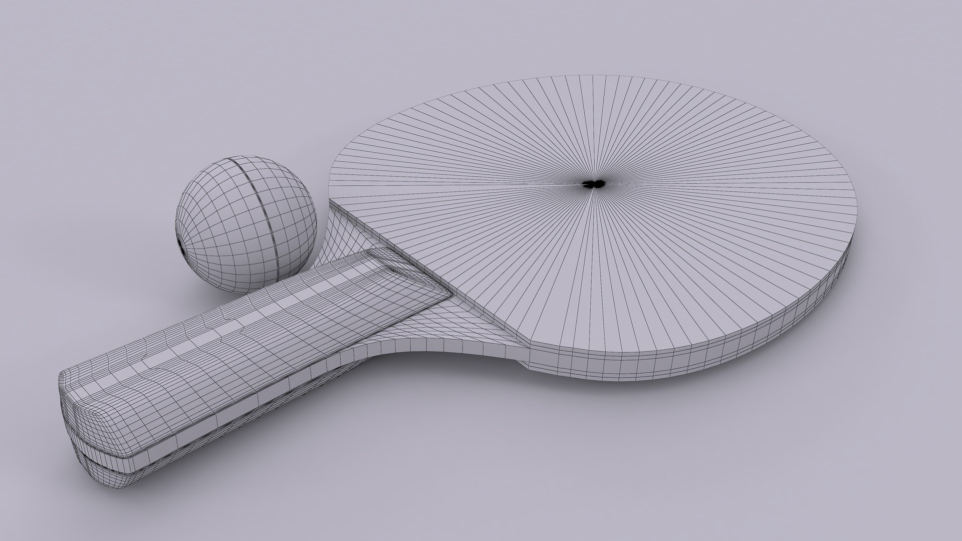 Ping Pong Table Set 3D - TurboSquid 2095626