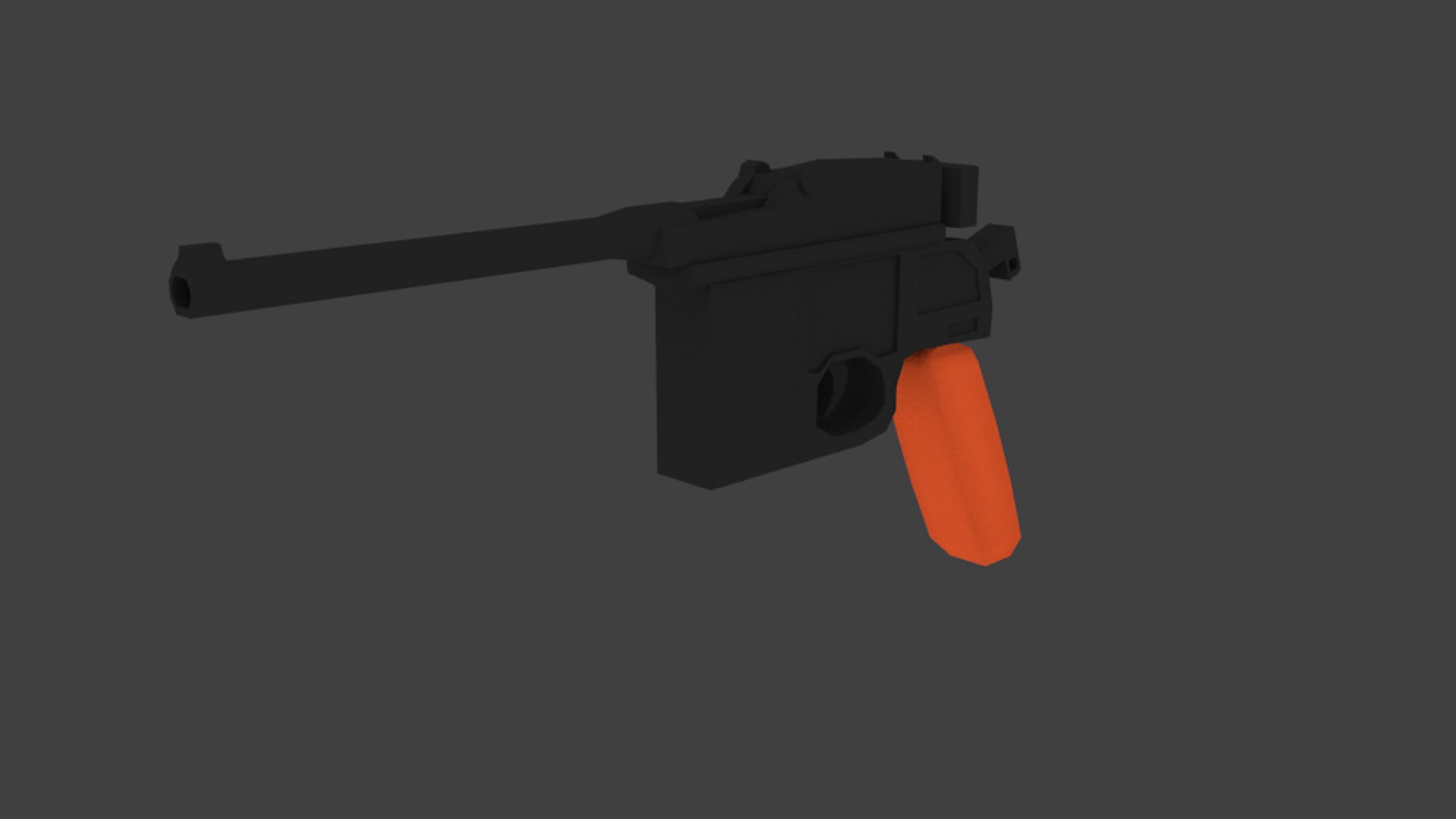 3D Mauser C-96 Broomstick Machine - TurboSquid 1179564