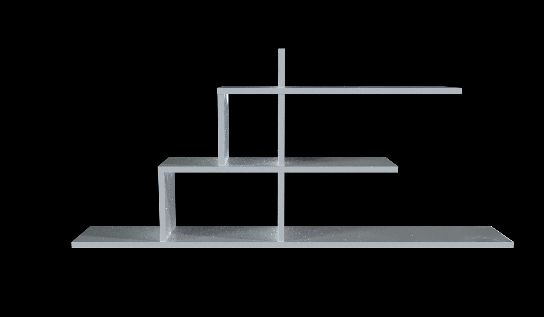 3D shelve model - TurboSquid 1485353