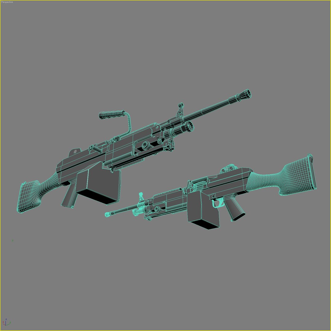 Max M249 Squad Automatic Weapon