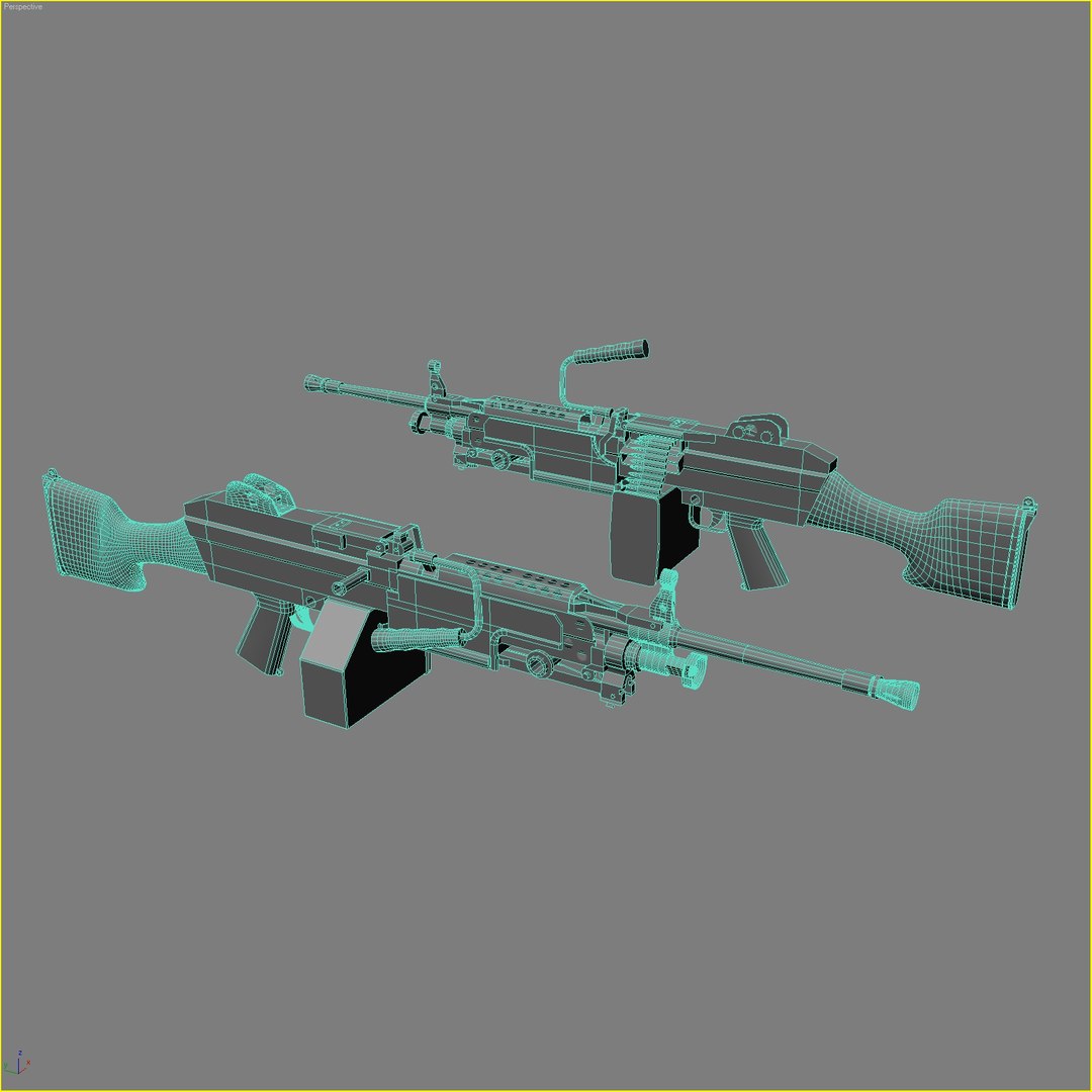 Max M249 Squad Automatic Weapon