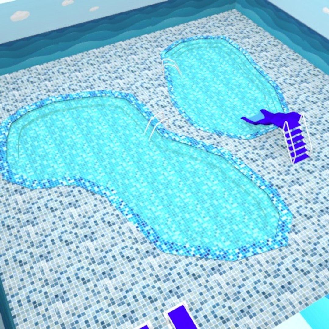 3D Simple Swimming Pool Kids - TurboSquid 1493609