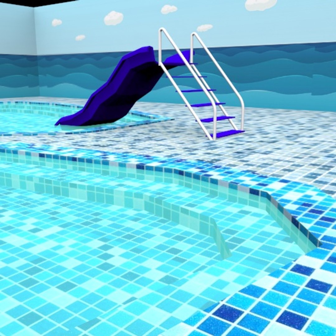 3D Simple Swimming Pool Kids - TurboSquid 1493609