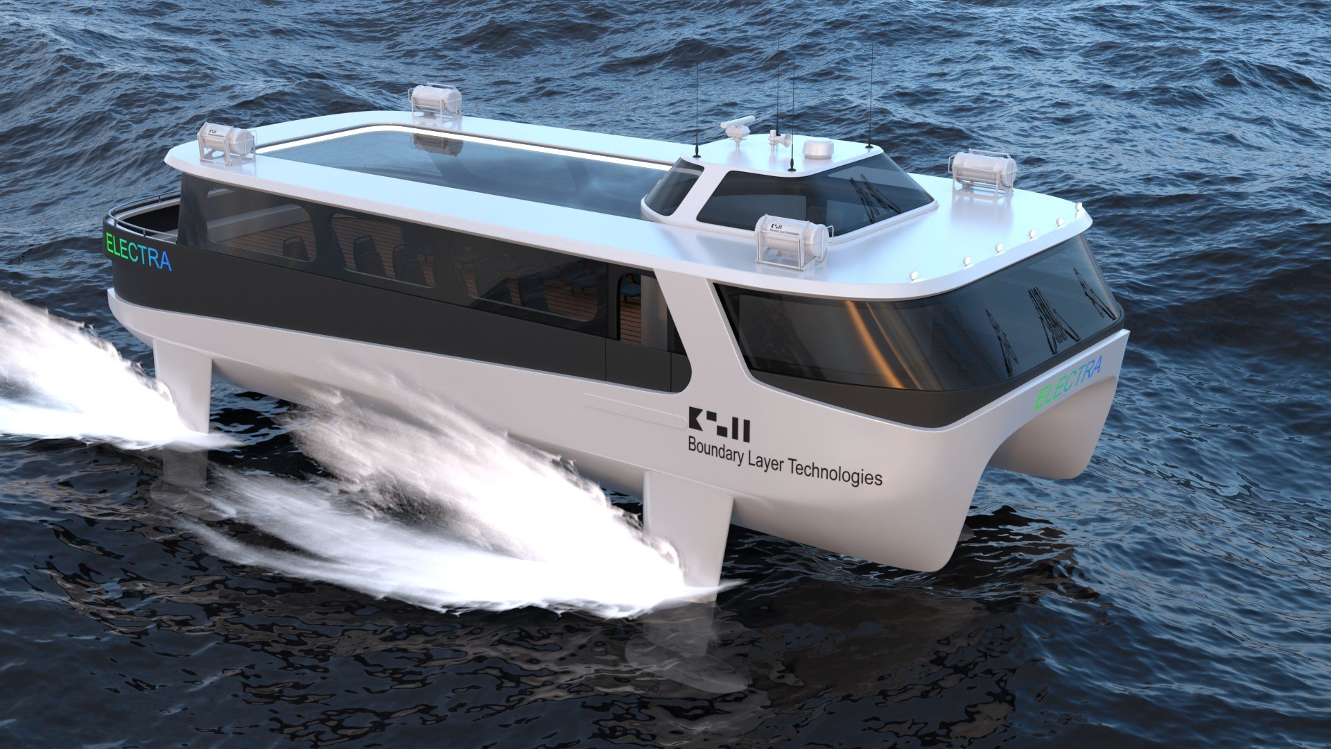 Electric Hydrofoil Ship 3D Model - TurboSquid 2093379