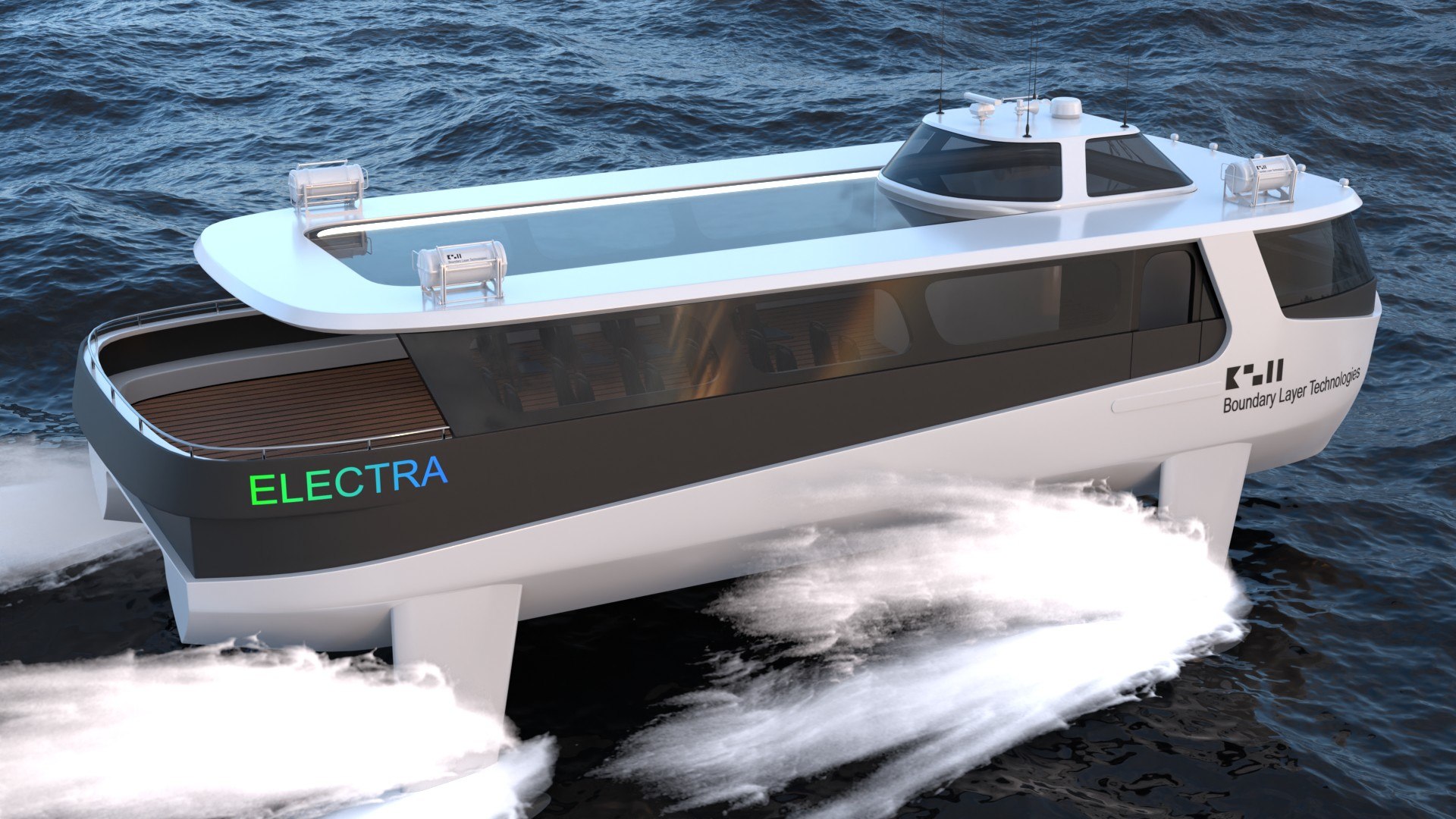 Electric Hydrofoil Ship 3D Model - TurboSquid 2093379
