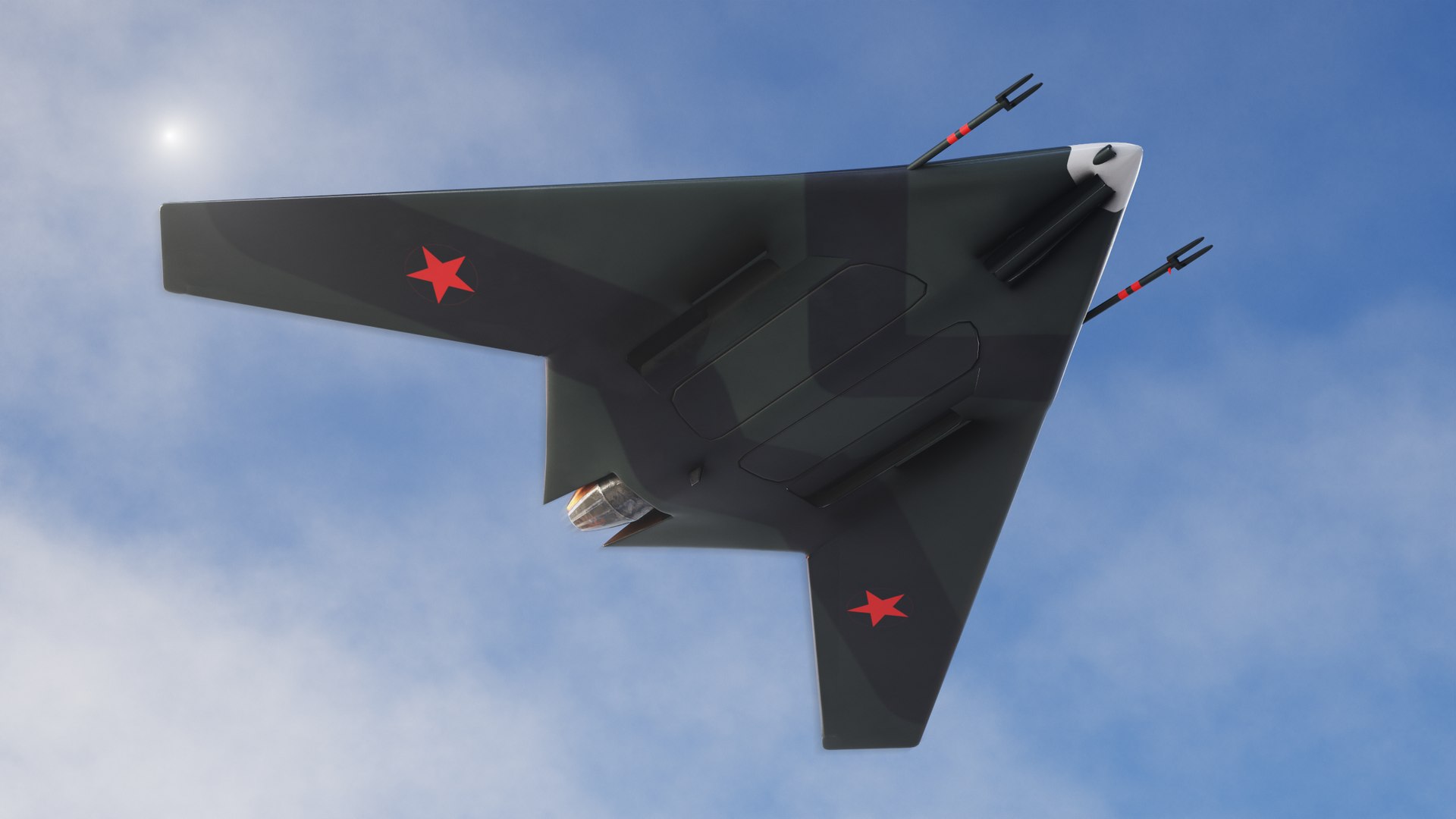 3D Sukhoi S-70 Hunter - TurboSquid 1767191