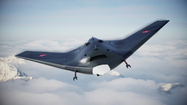 3D Sukhoi S-70 Hunter - TurboSquid 1767191