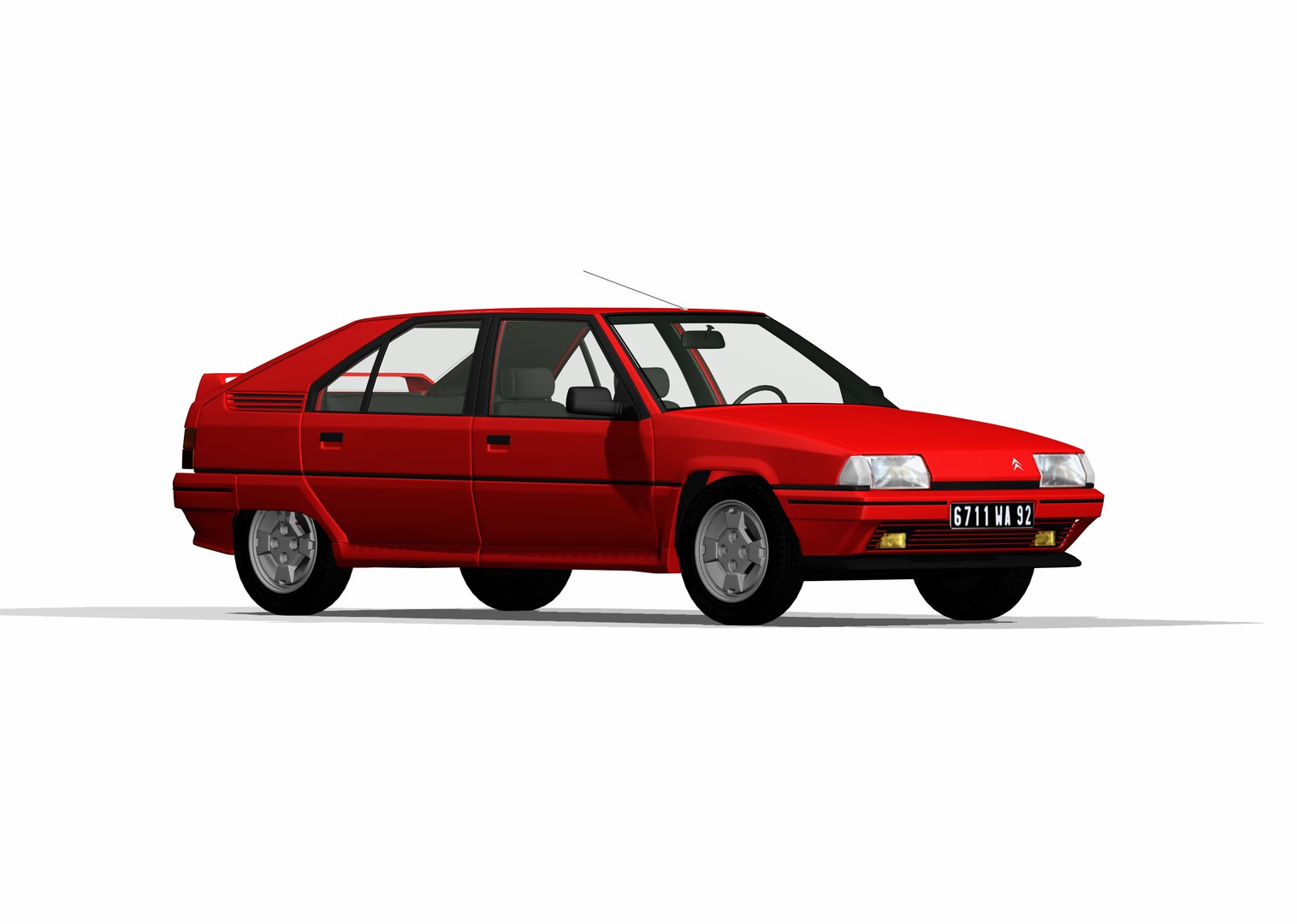 Citroen BX GTI 3D Model - TurboSquid 1760040
