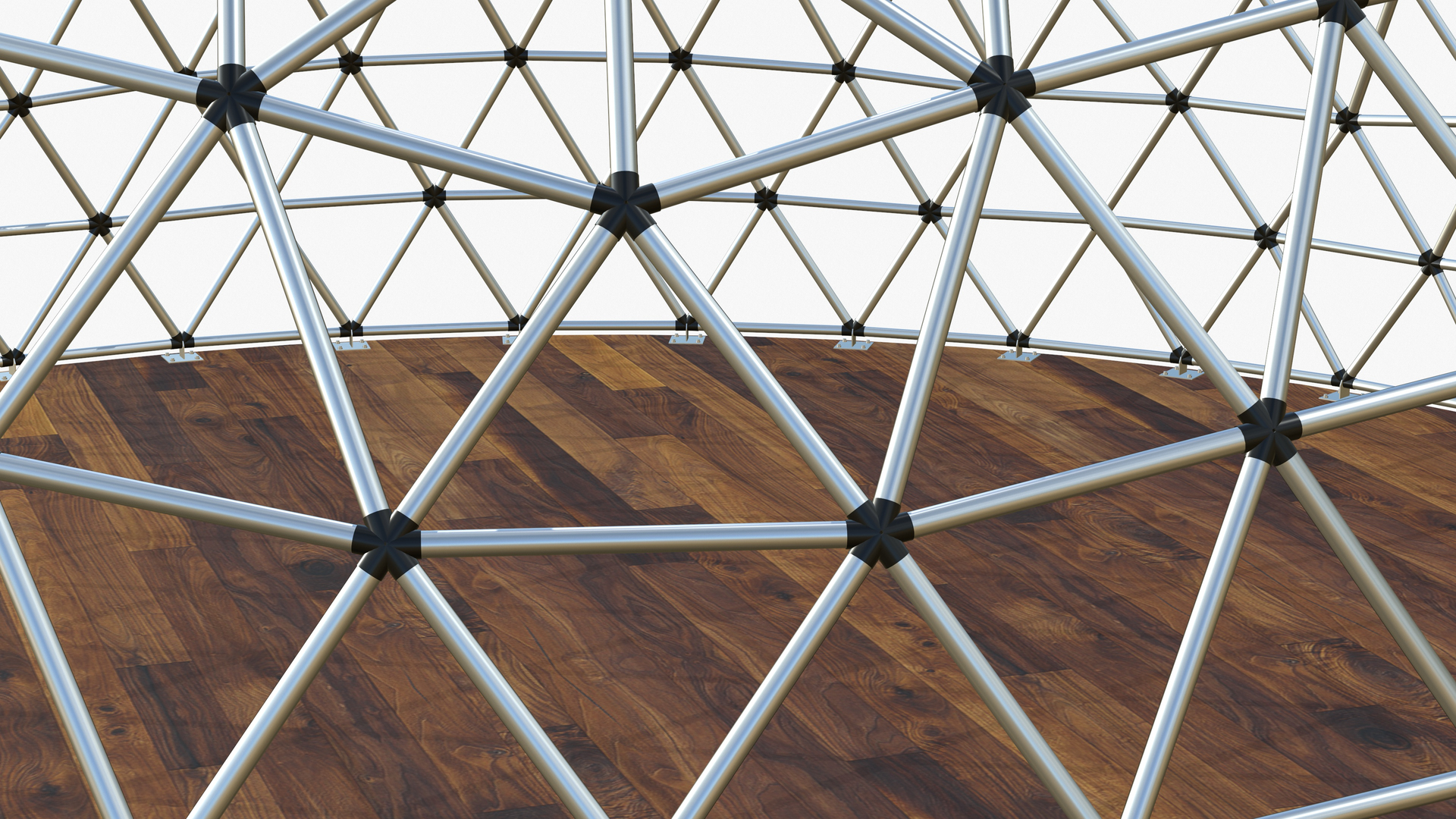 3D Geodesic Dome With Door - TurboSquid 1897979