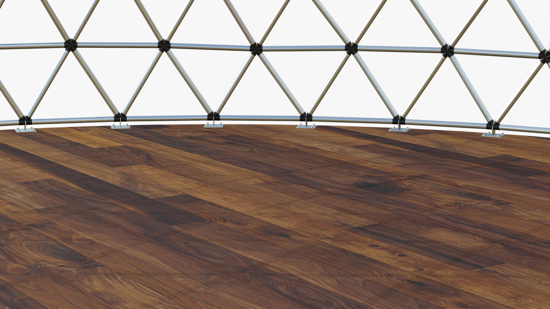 3D Geodesic Dome With Door - TurboSquid 1897979