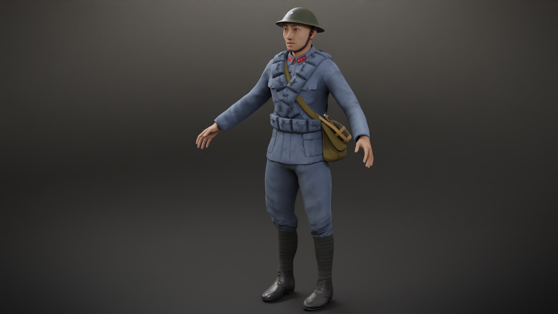 3D Chinese Soldiers Pack - TurboSquid 2426489