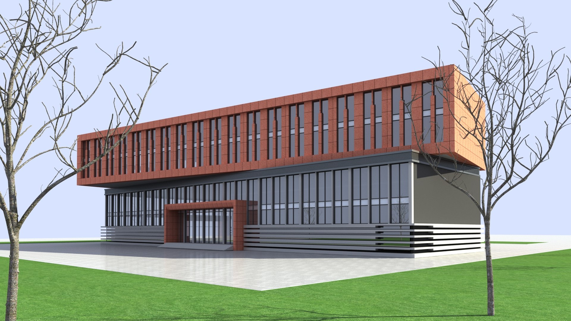3D Modern Building Collection 06 - TurboSquid 1985437