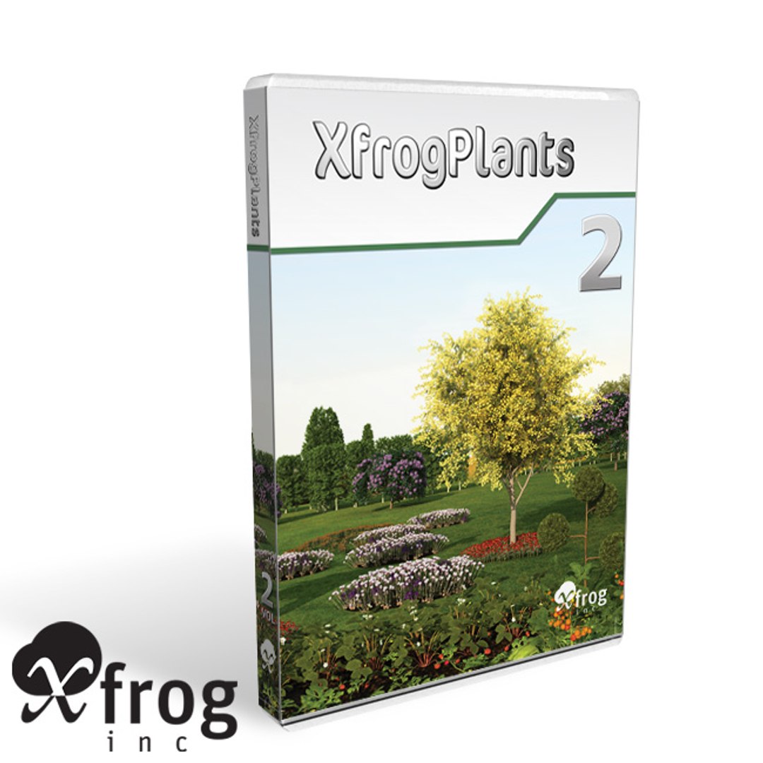 3d Model Xfrogplants Plant 2