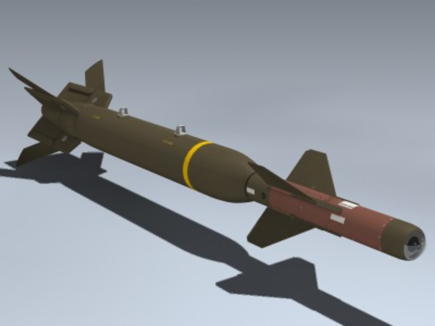 3d Gbu-27 Paveway Iii